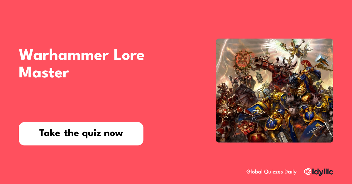 Warhammer Lore Master