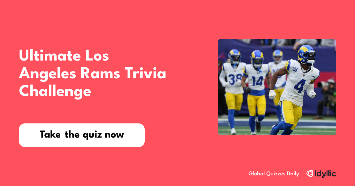 Ultimate Los Angeles Rams Trivia Challenge