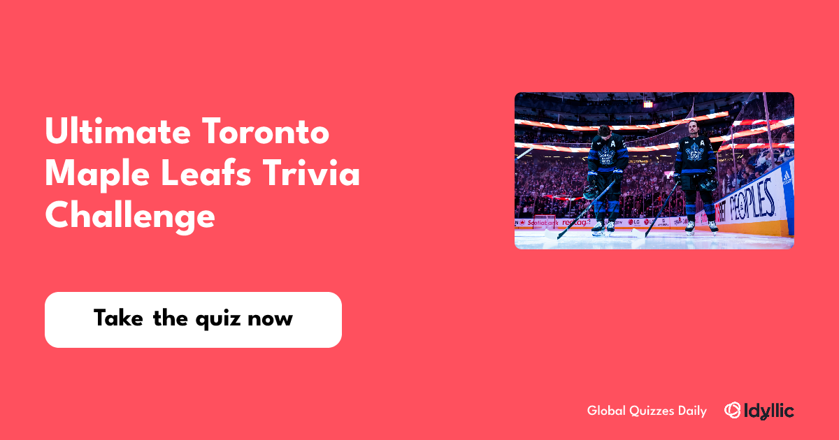 Ultimate Toronto Maple Leafs Trivia Challenge