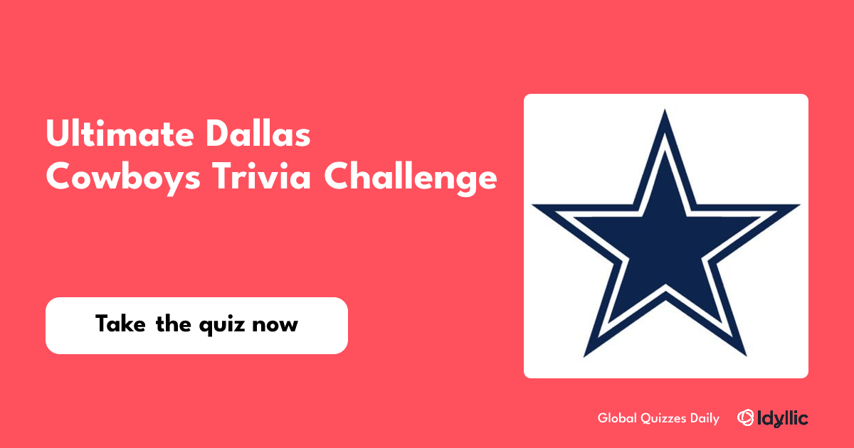 Ultimate Dallas Cowboys Trivia Challenge