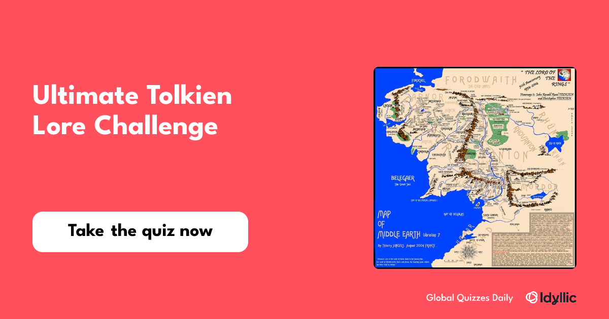 Ultimate Tolkien Lore Challenge