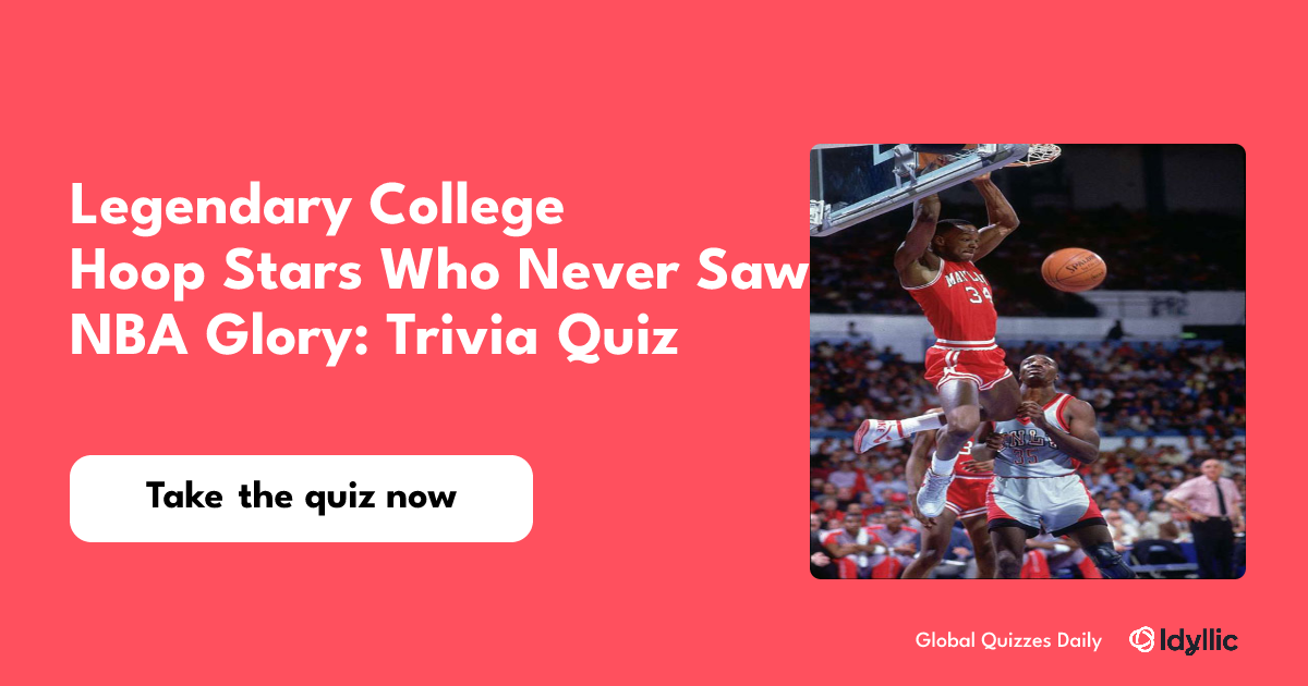 Legendary College Hoop Stars Who Never Saw NBA Glory: Trivia Quiz