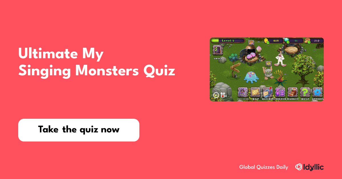 Ultimate My Singing Monsters Quiz