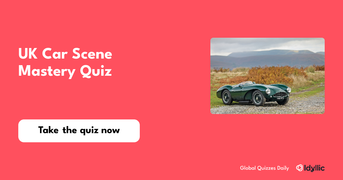 UK Car Scene Mastery Quiz