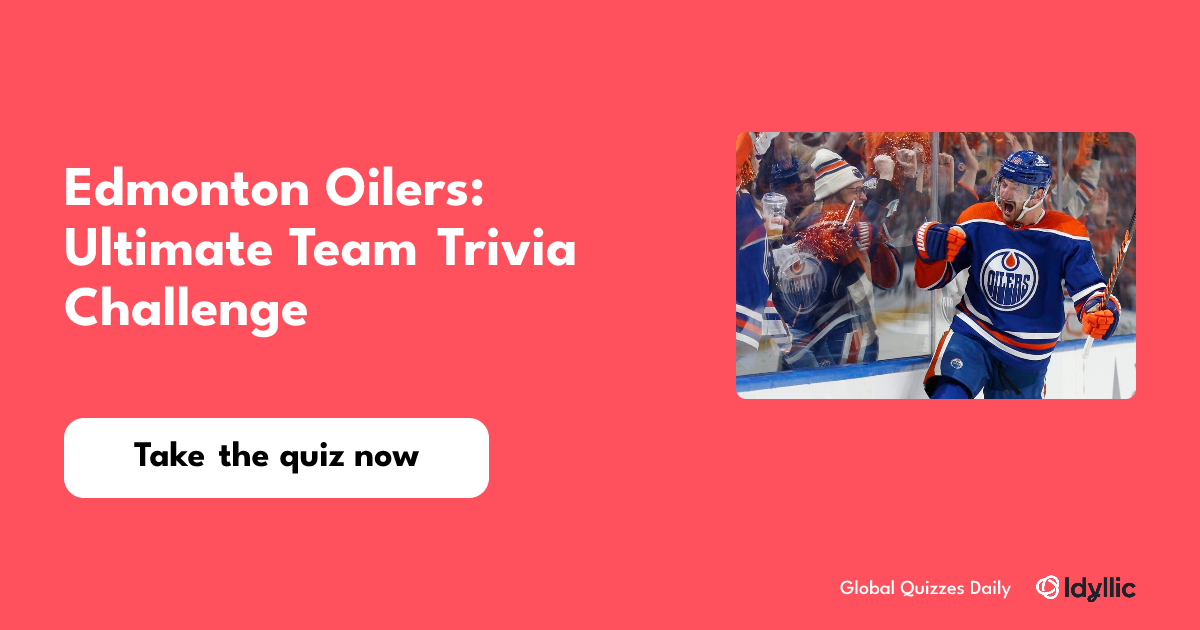 Edmonton Oilers: Ultimate Team Trivia Challenge