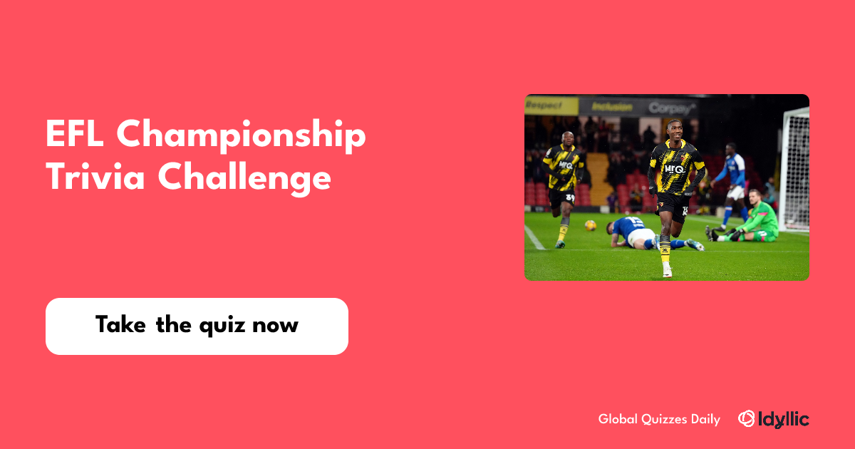 EFL Championship Trivia Challenge
