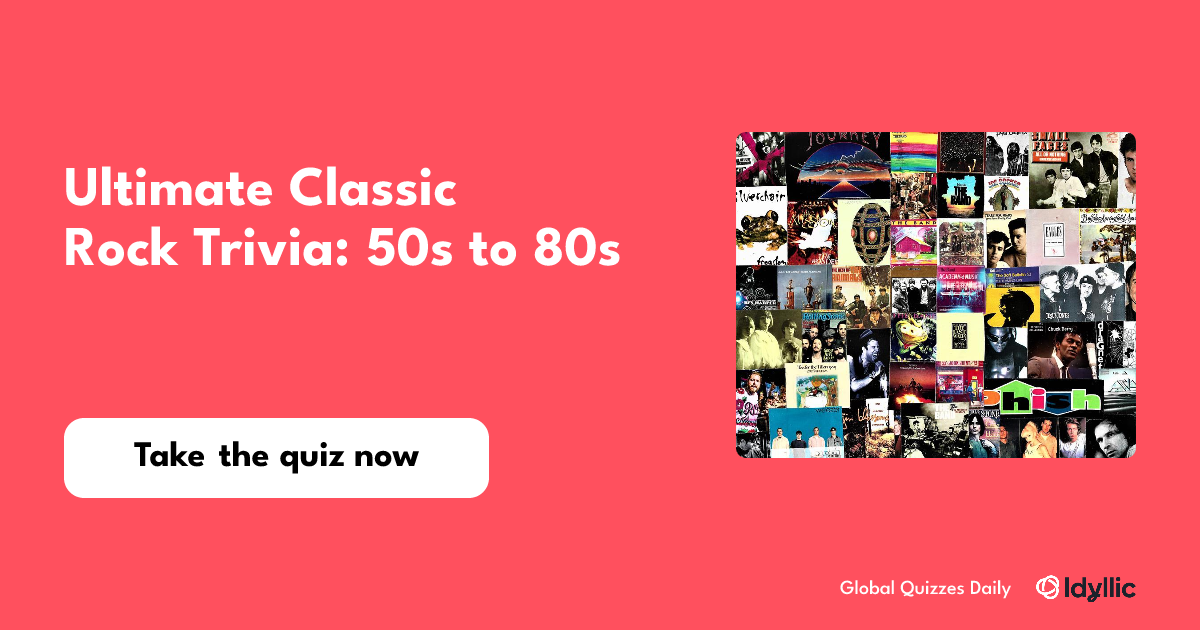 Ultimate Classic Rock Trivia: 50s to 80s