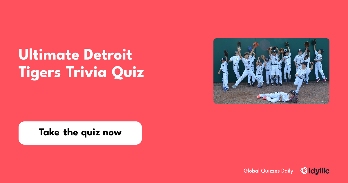 Ultimate Detroit Tigers Trivia Quiz