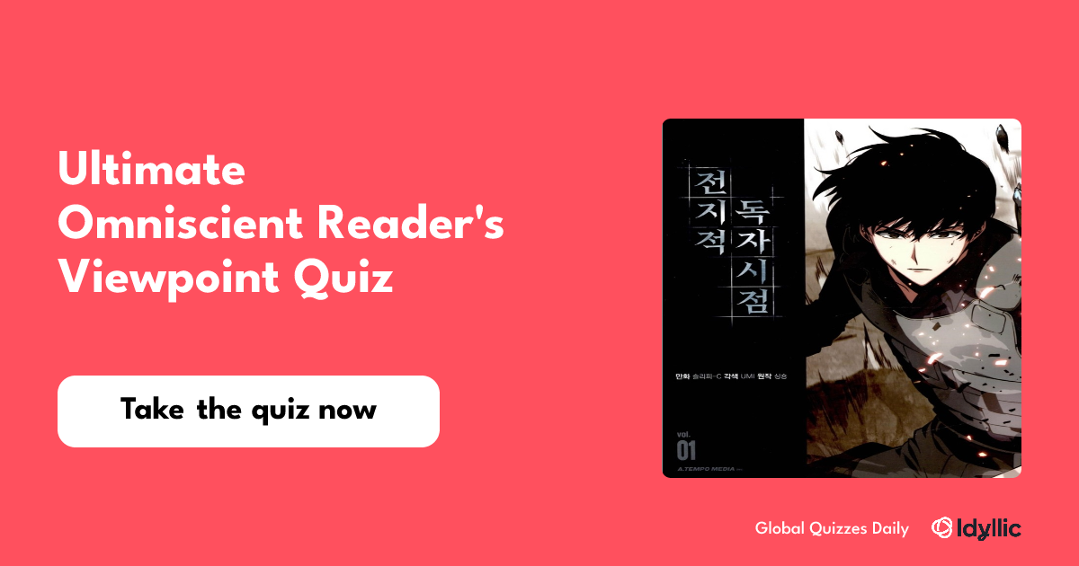 Ultimate Omniscient Reader's Viewpoint Quiz