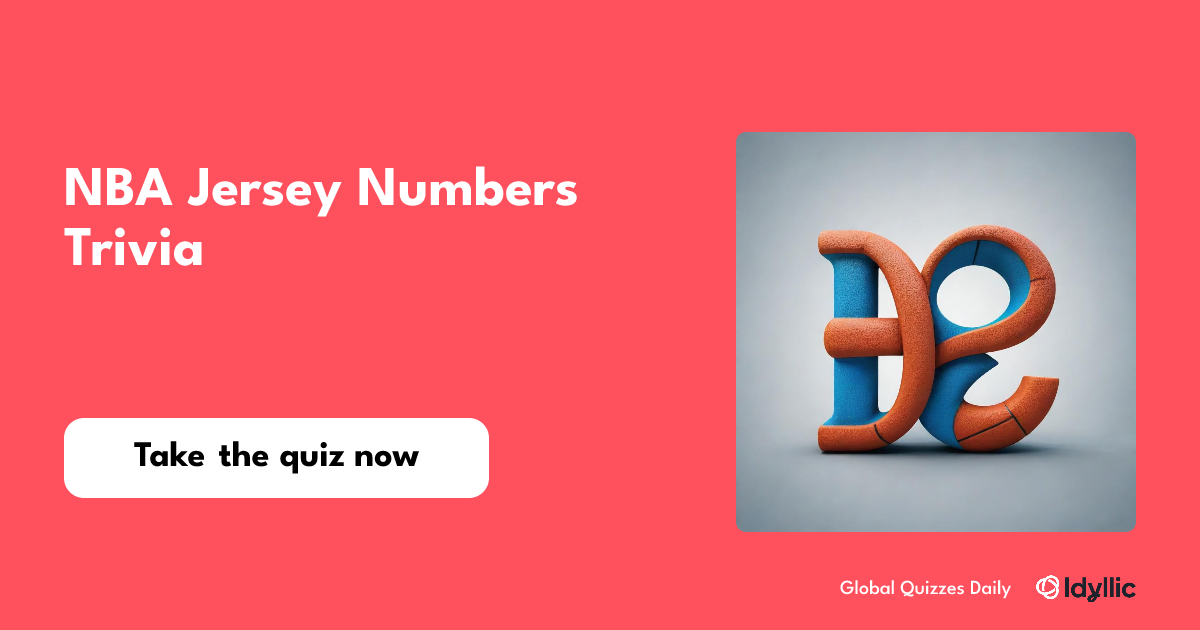 NBA Jersey Numbers Trivia