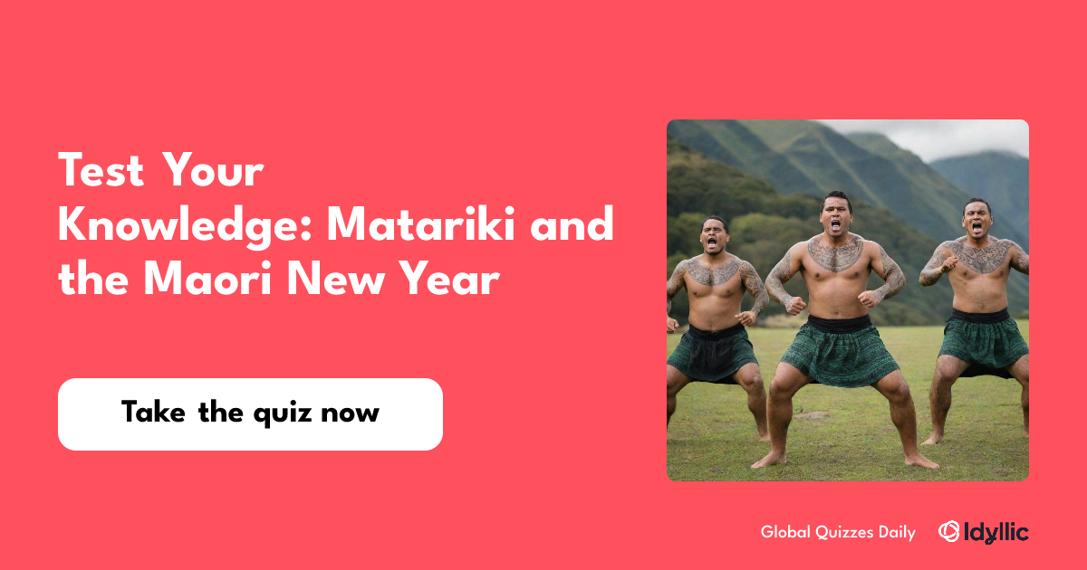 Test Your Knowledge: Matariki and the Maori New Year