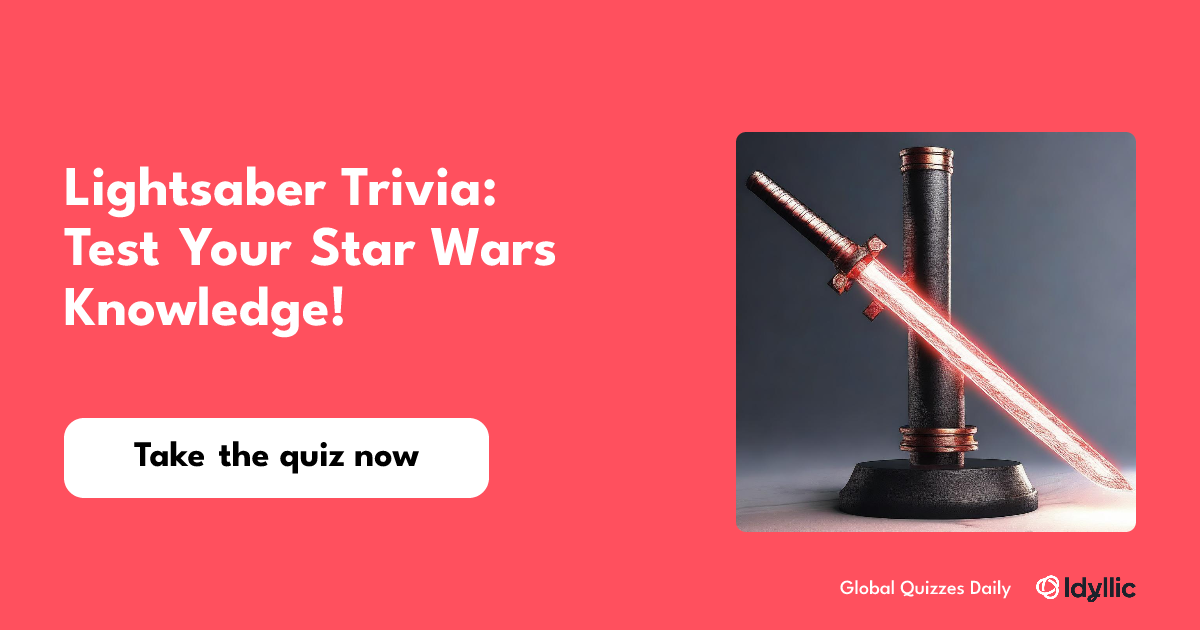 Lightsaber Trivia: Test Your Star Wars Knowledge!
