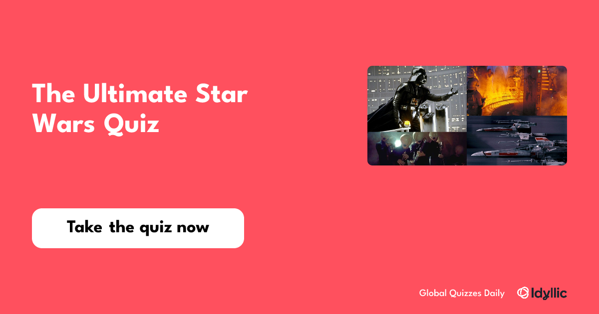 The Ultimate Star Wars Quiz
