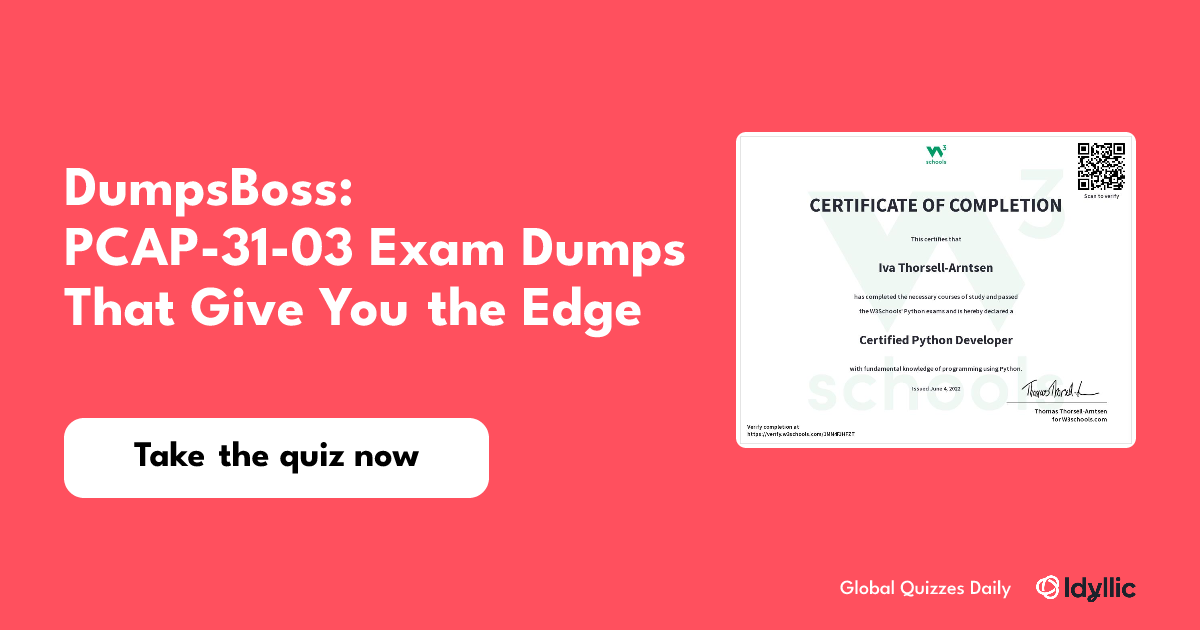DumpsBoss: PCAP-31-03 Exam Dumps That Give You the Edge