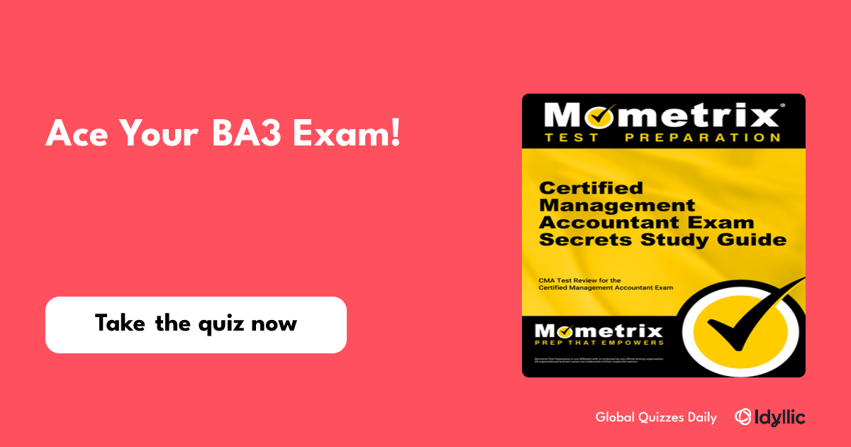 Ace Your BA3 Exam!