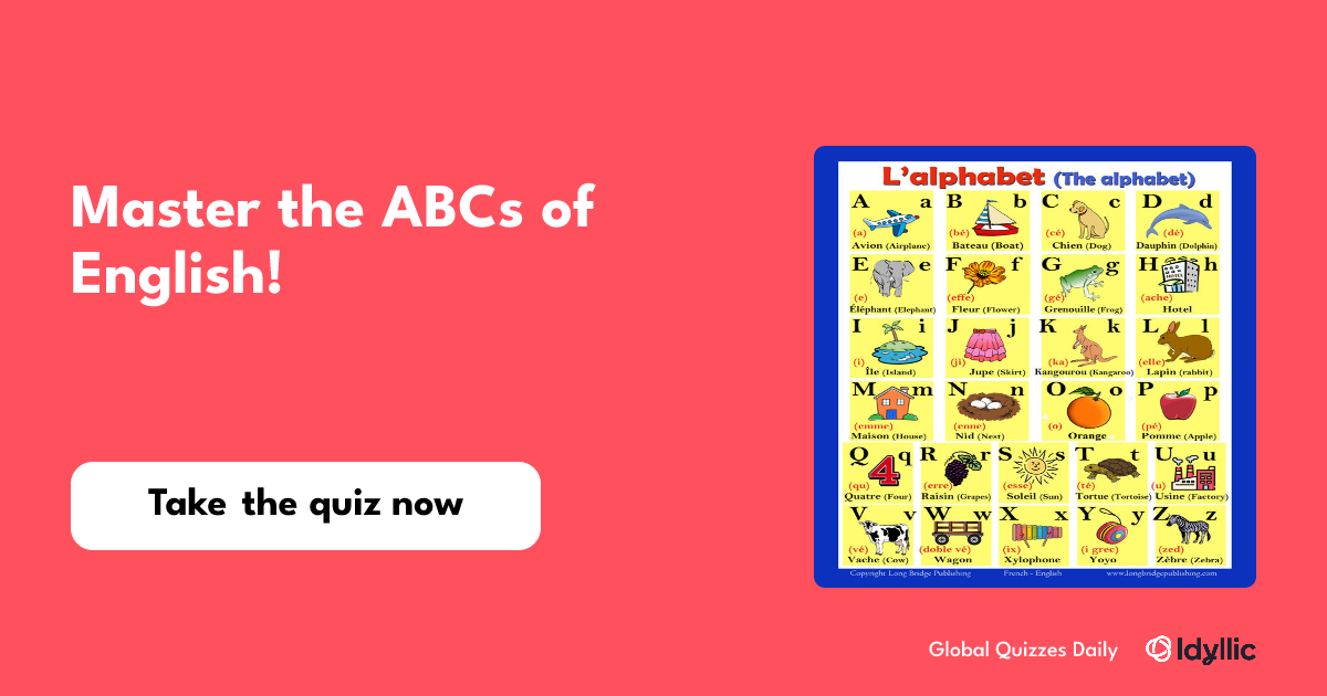 Master the ABCs of English!