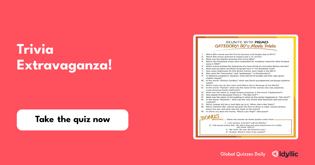 Trivia Extravaganza!