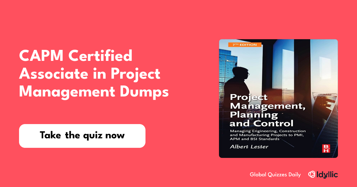 CAPM Certified Associate in Project Management Dumps
