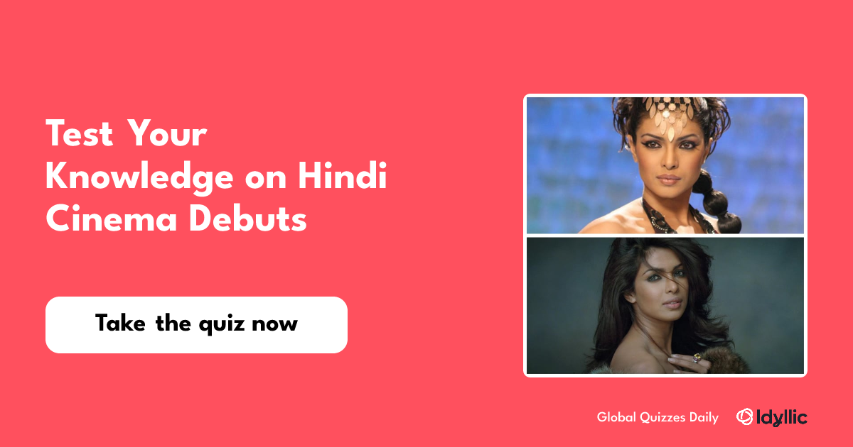 Test Your Knowledge on Hindi Cinema Debuts