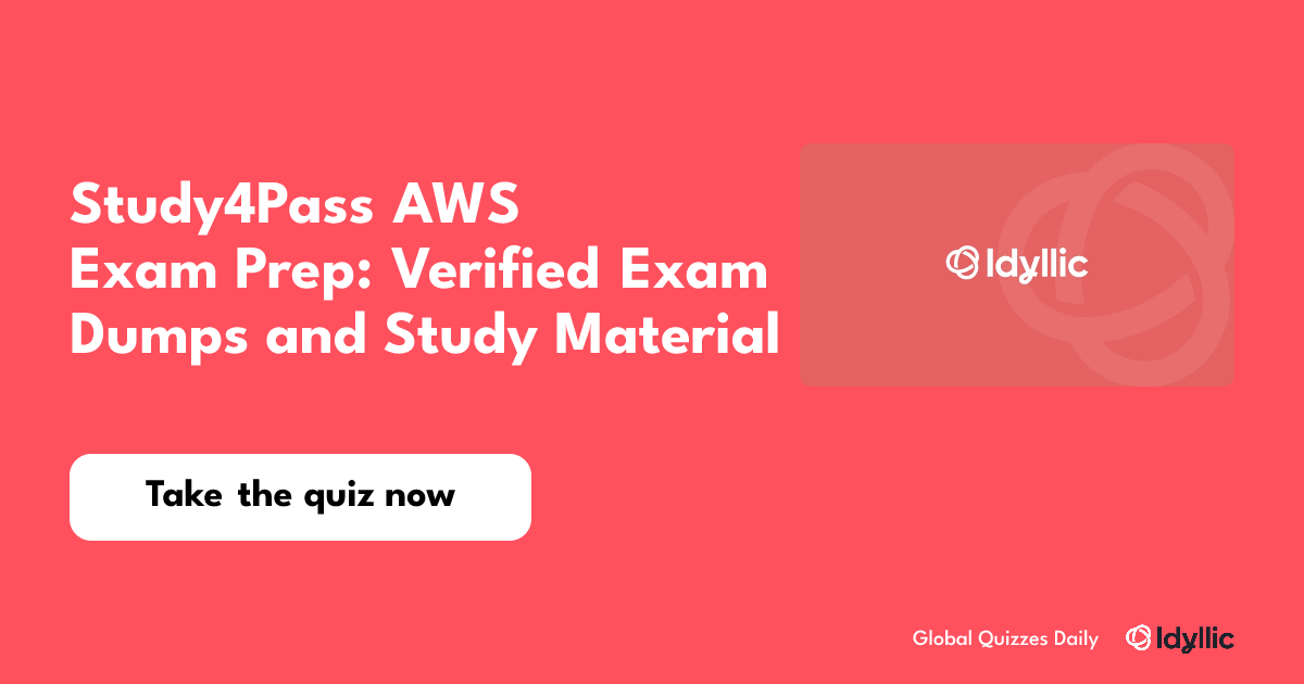 Study4Pass AWS Exam Prep: Verified Exam Dumps and Study Material